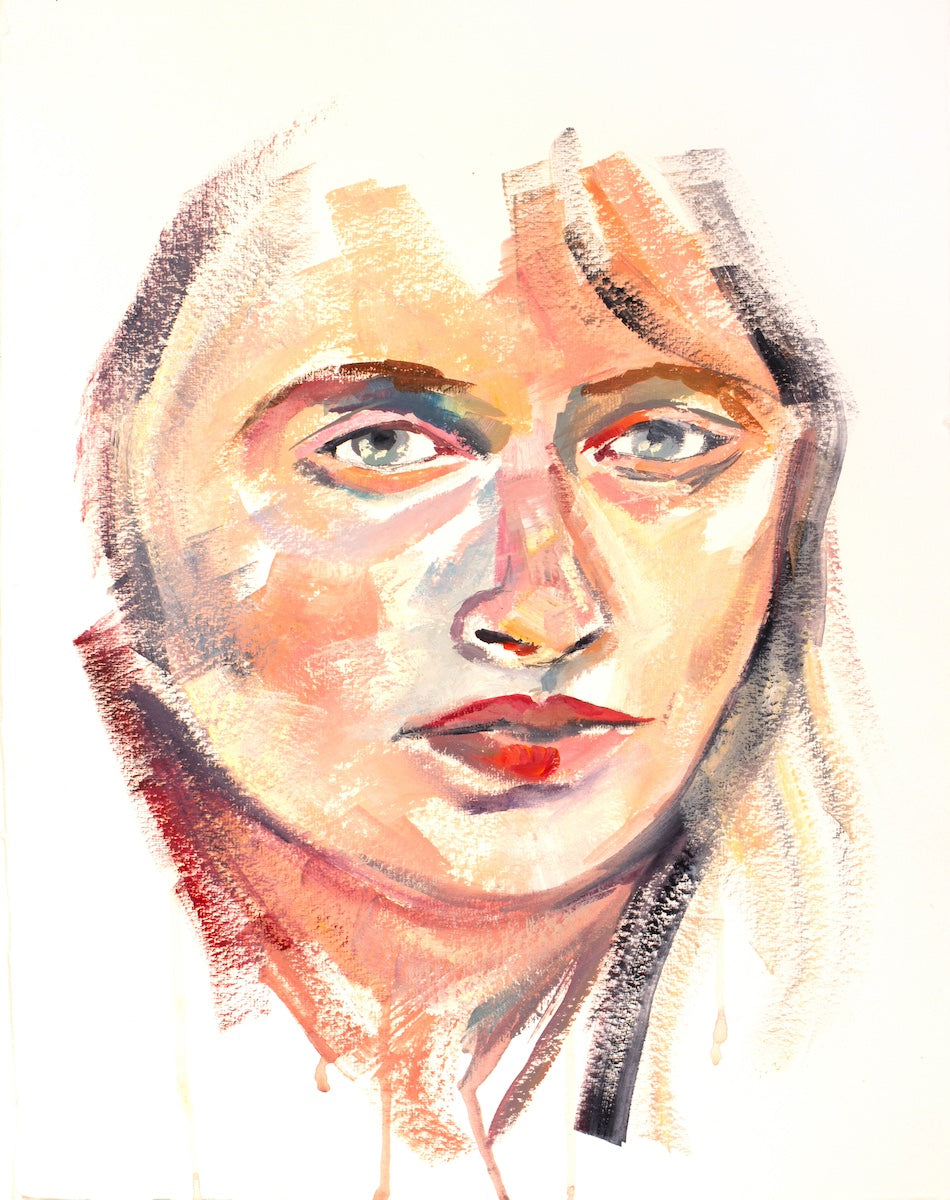 Dawn - Original Portrait Oil Painting – Elizabeth Becker Art