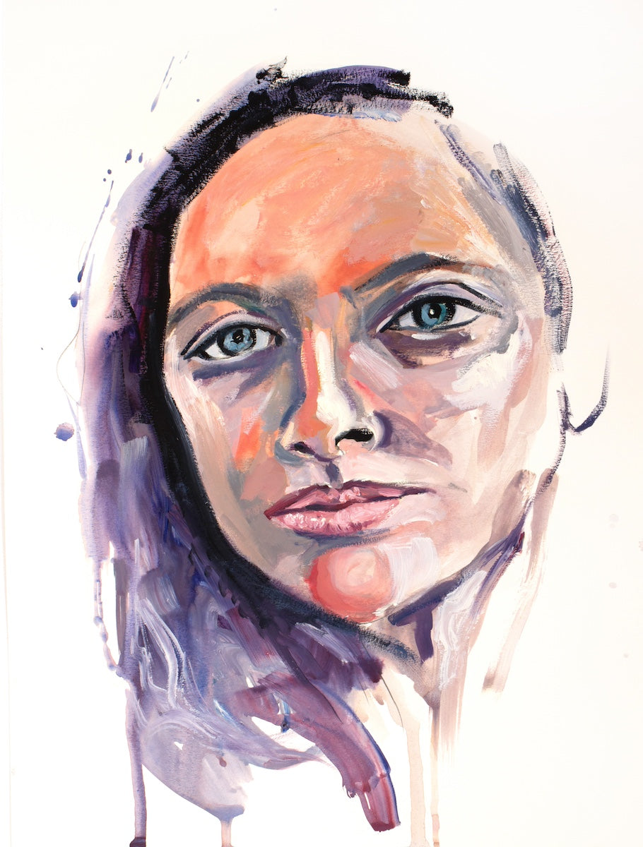 Haven No. 2 - Original Portrait Oil Painting – Elizabeth Becker Art