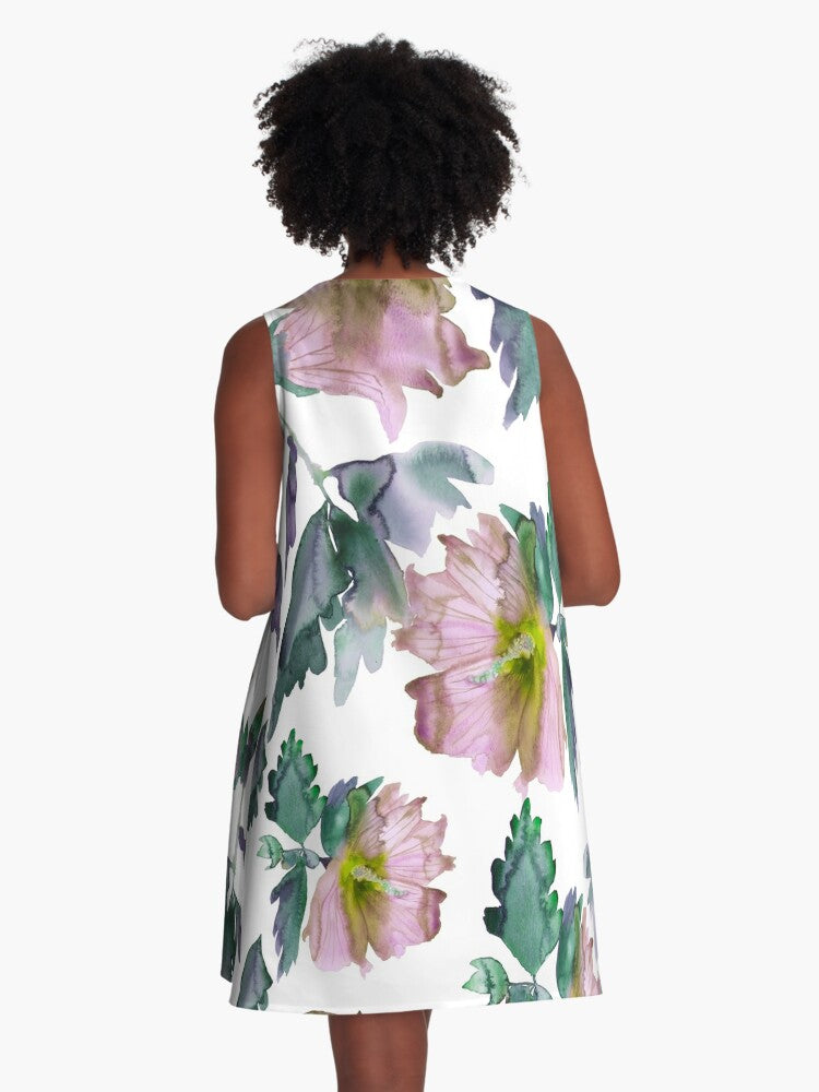 Isla – Floral Dress – Elizabeth Becker Art