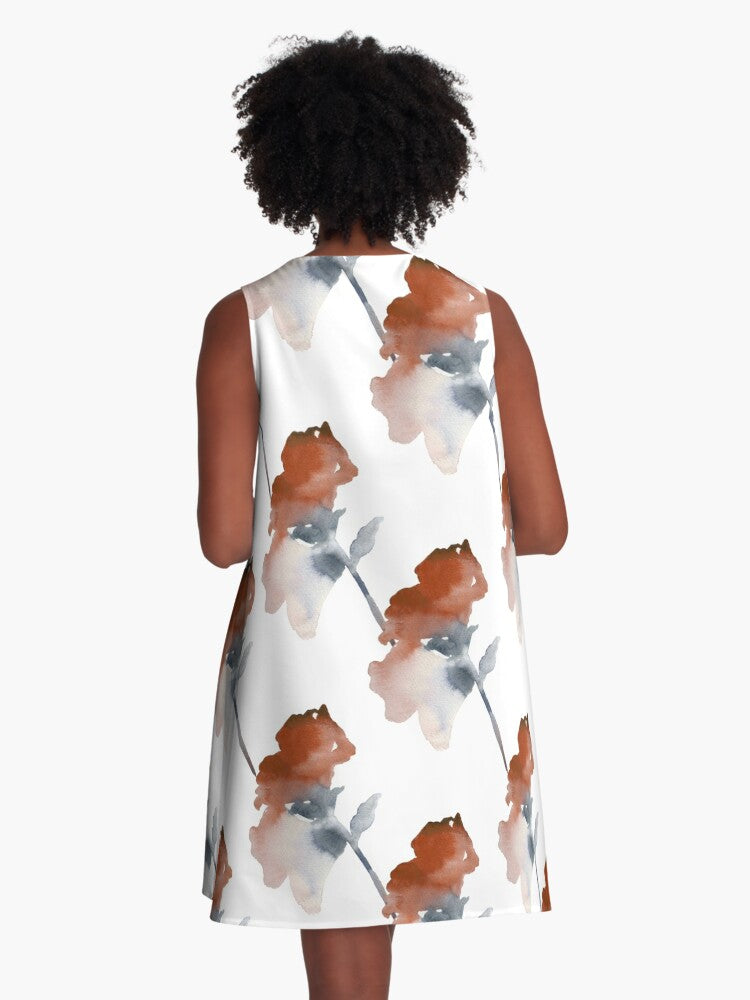 Josie – Floral Dress – Elizabeth Becker Art